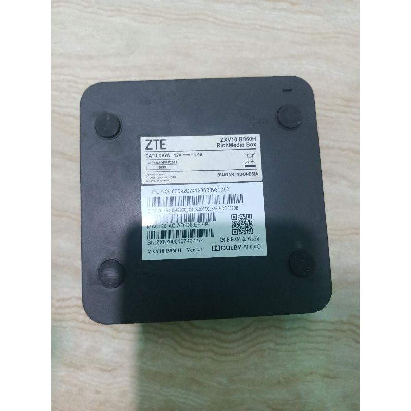 Jual ZTE STB B860H v2 belum unlock | Shopee Indonesia