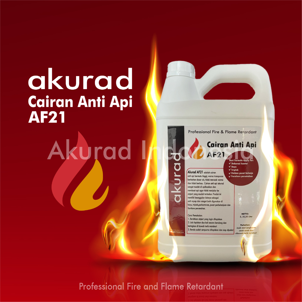 Jual Cairan anti api AF21 Akurad Fireproof Protection Teruji ...