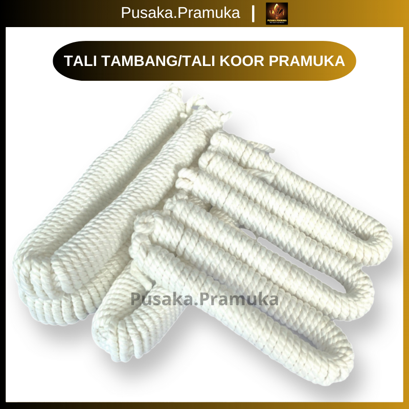 Jual Tali Tambang Pramuka / Tali Koor Pramuka Panjang 5 dan 10 Meter ...
