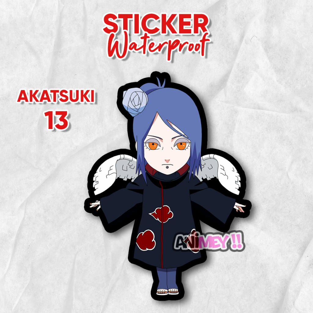 Jual Stiker Akatsuki Chibi / Sticker Anime Waterproof | Shopee Indonesia