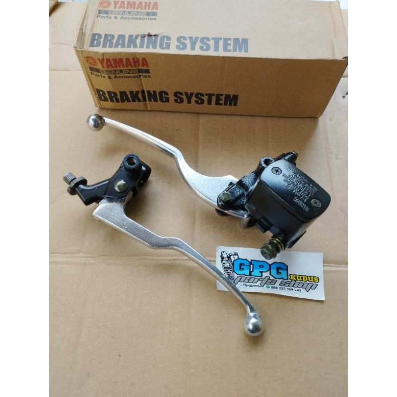 Jual MASTER REM R25 SET HANDLE KOPLING HANDEL YAMAHA R25 CHROM KOMPLIT ...