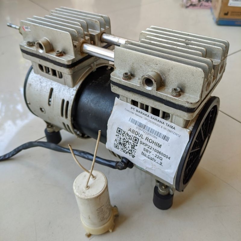 Jual kompresor pompa udara 220V AC 550W COMPRESSOR MODEL SK-9K06-11 ...