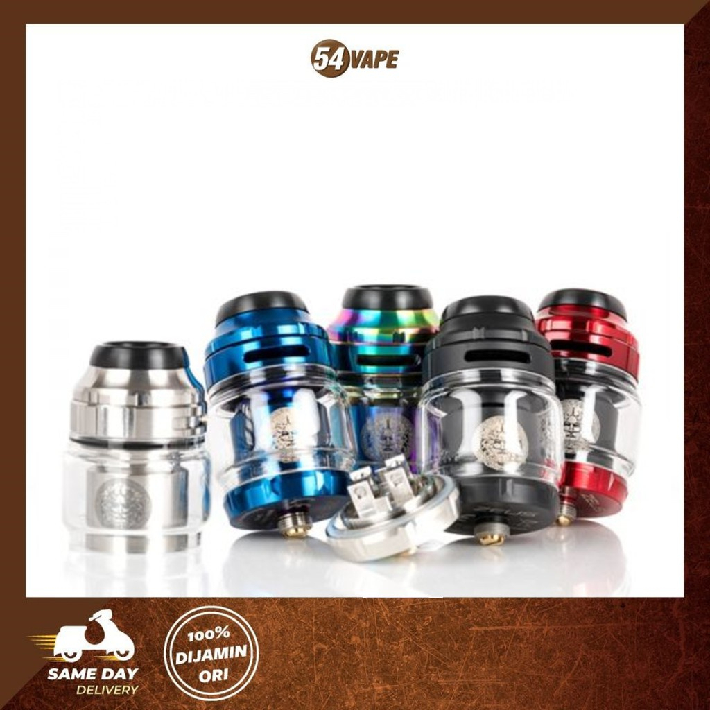 Jual ZEUS ZX DUAL RTA 25mm Authentic by Geekvape | Shopee Indonesia