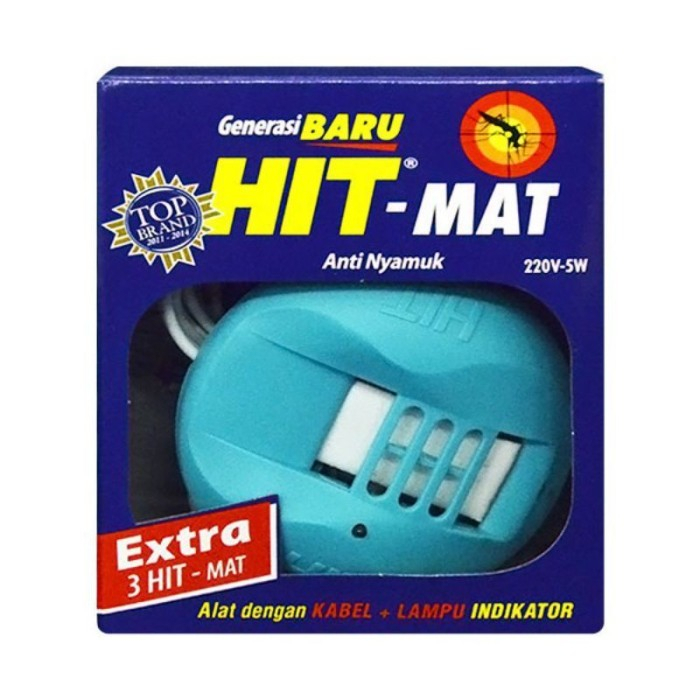 Jual Hit Mat Electric N-8 / Anti Nyamuk Listrik Alat Kabel + Bonus ...