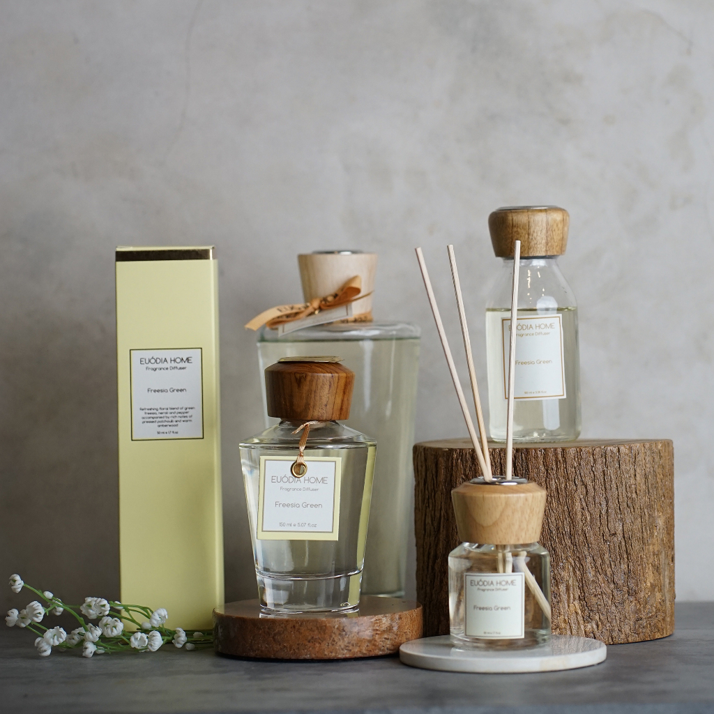 Jual Euodia Home Freesia Green Fragrance Diffuser - Aromaterapi ...