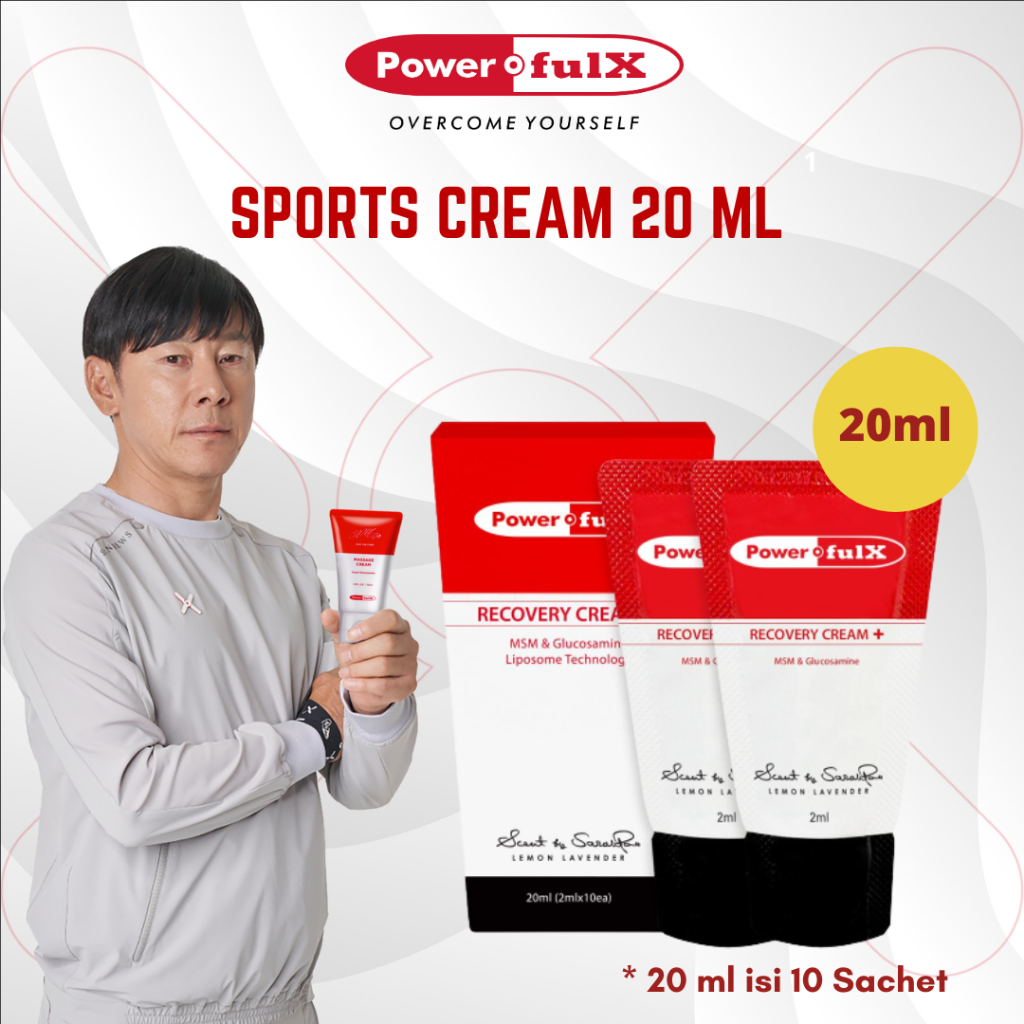 Jual POWERFULX Sport Cream by Shin Tae-Yong Krim Sendi dan Otot Untuk ...