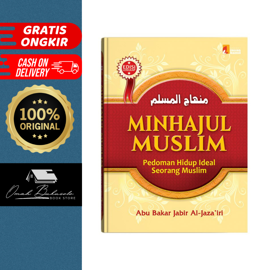 Jual Buku Minhajul Muslim Abu Bakar Jabir Al-Jazairi | Hard Cover ...
