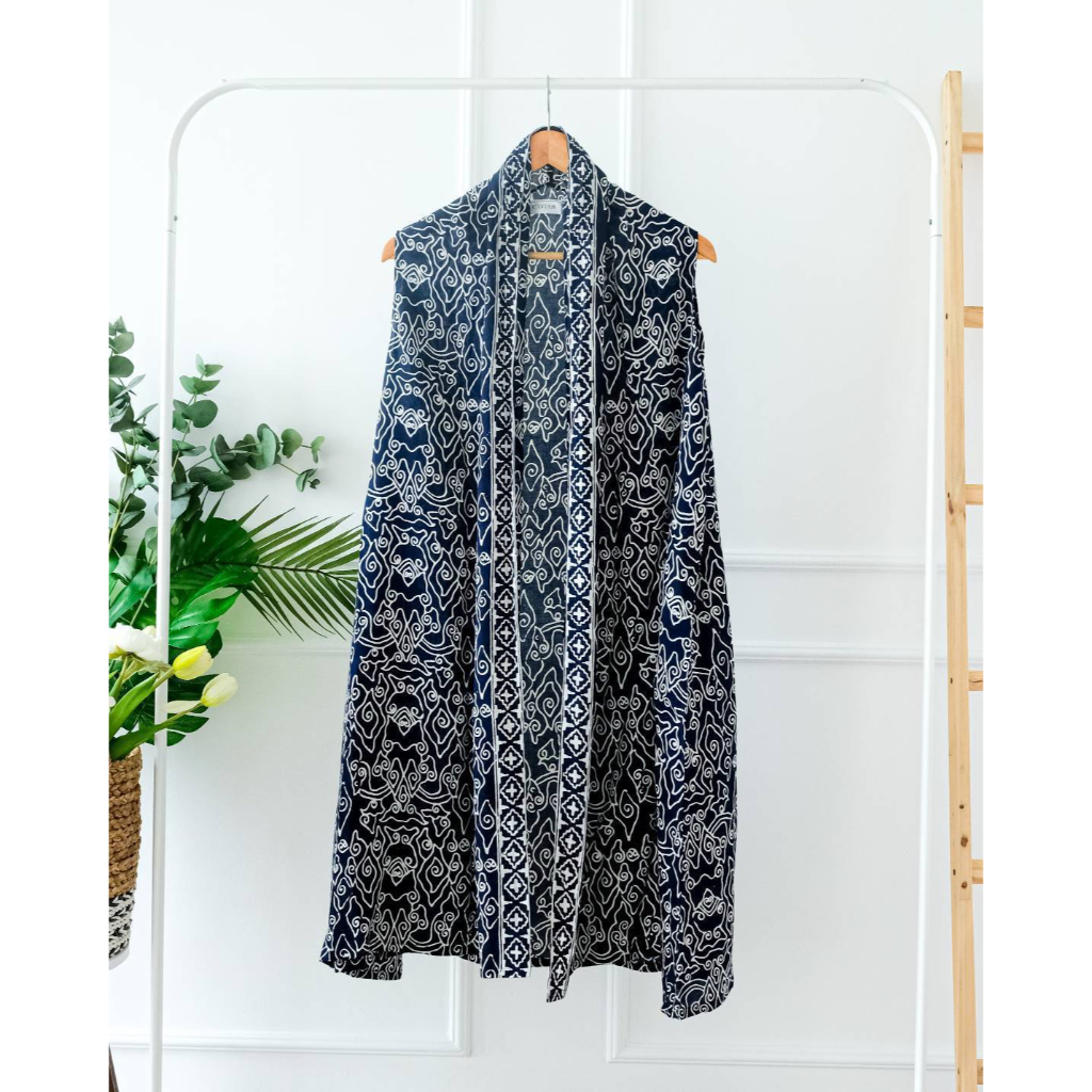 Jual OUTER BATIK OUTER TANPA LENGAN ATASAN BATIK WANITA OUTER LENGAN ...