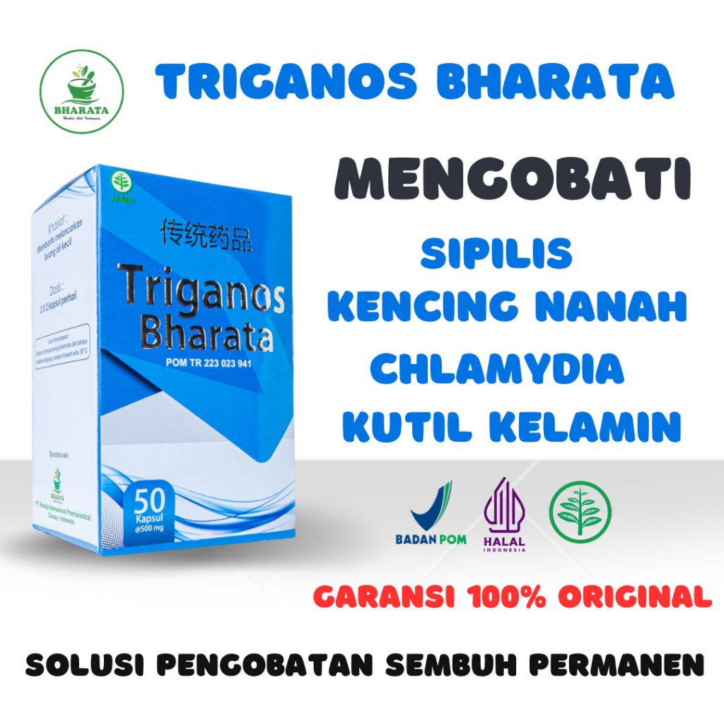 Jual Obat Sipilis Ampuh Sembuh Total - Triganos Bharata Original - Obat ...
