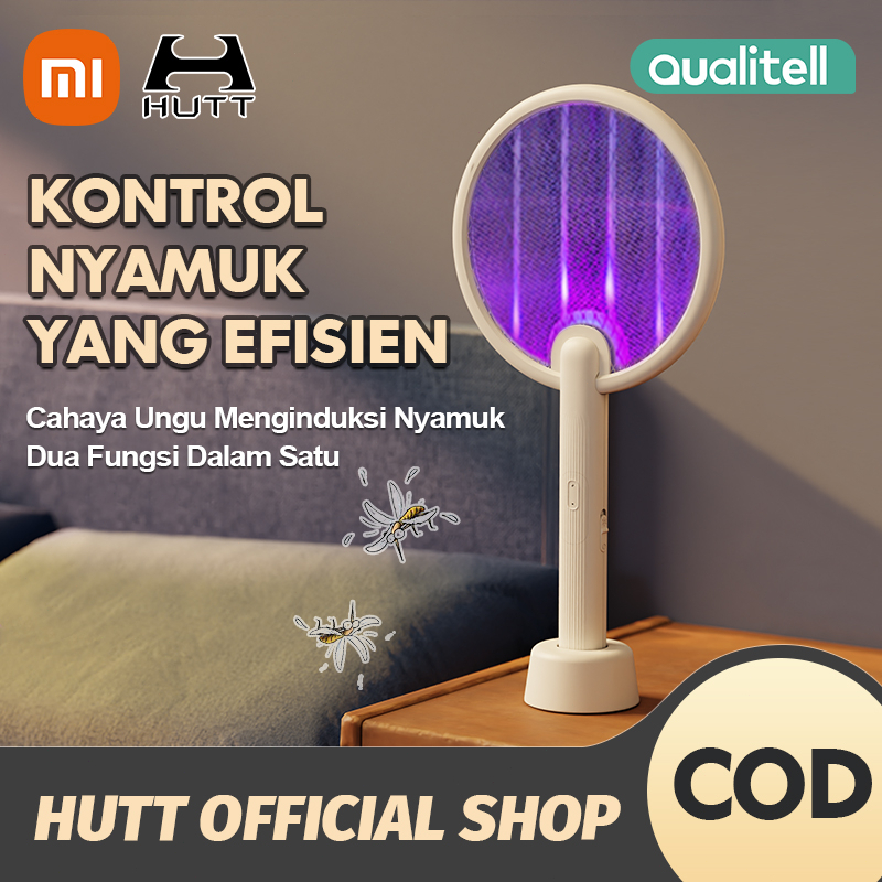 Jual Xiaomi Qualitell Raket Nyamuk Listrik Pemukul Nyamuk Elektrik Lampu | Shopee Indonesia