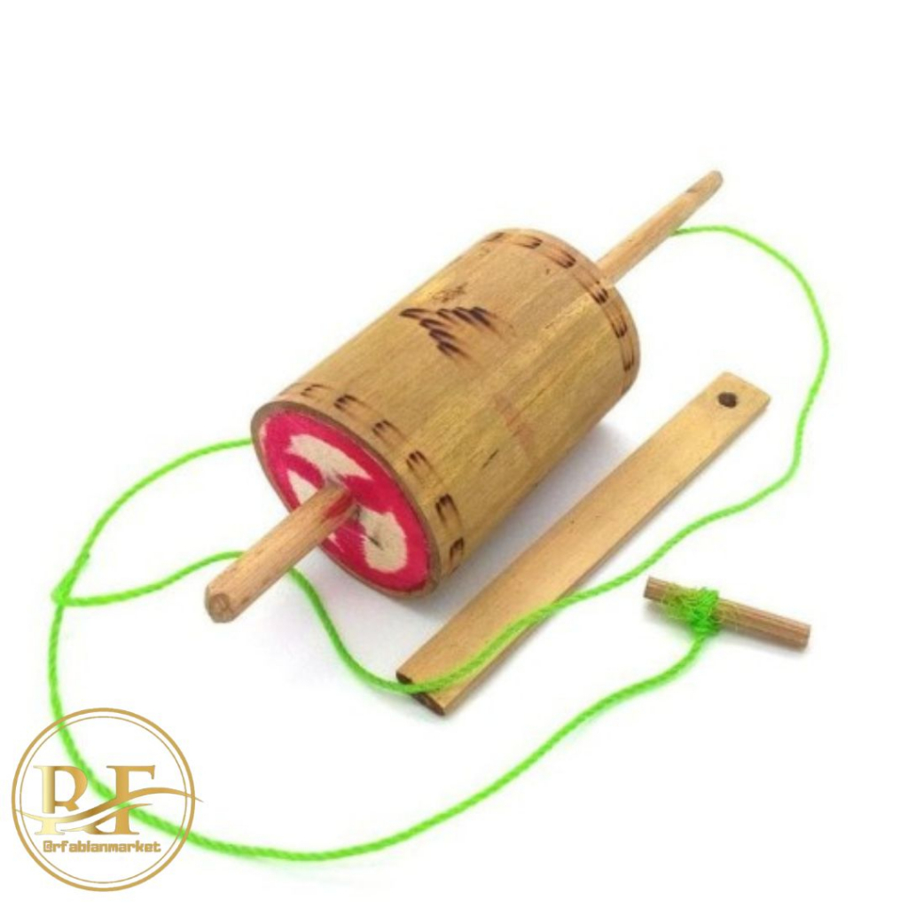 Jual Gasing Mainan Tradisional Dari Bambu / Bersuara (Gangsing ...