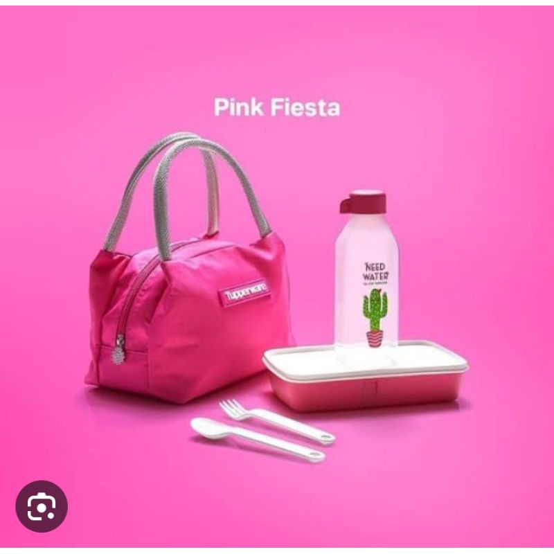 Jual Pink fiesta tupperware / purple delight tupperware / tempat makan ...