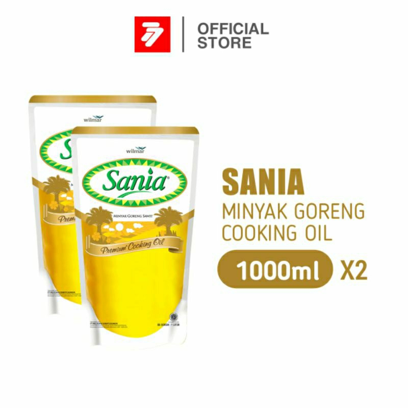 Jual Sania Minyak Goreng Premium Cooking Oil Pouch 2 x 1 L | Shopee ...