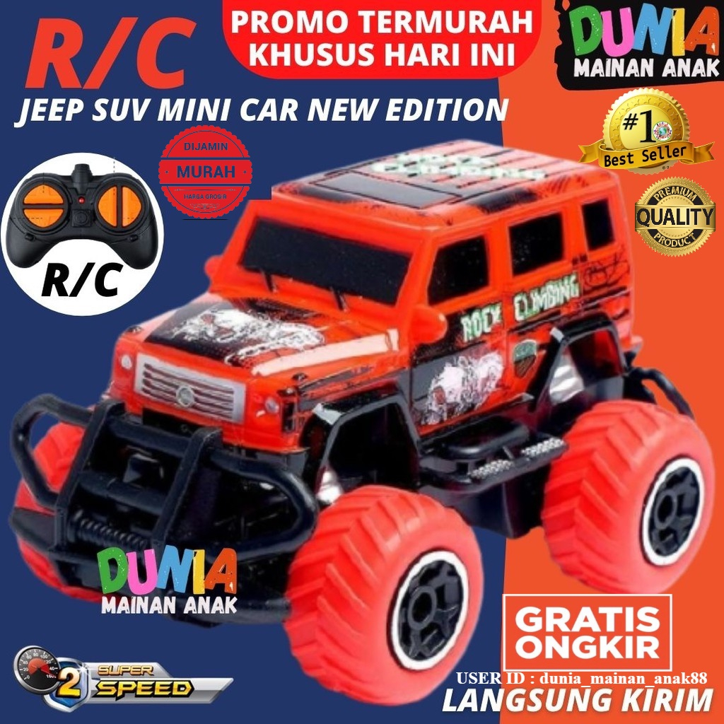 Jual (BISA COD) Mainan Mobil Remot Kontrol / RC Offroad / Rock Crawler ...