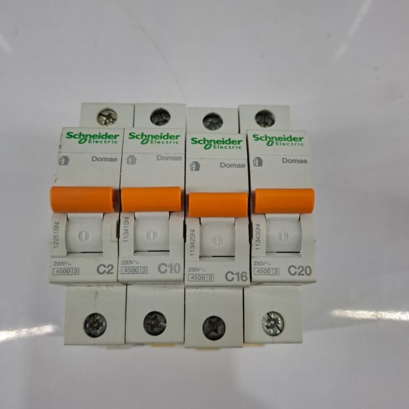 Jual MCB Schneider Domae C2, C10, C16, C20 | Shopee Indonesia