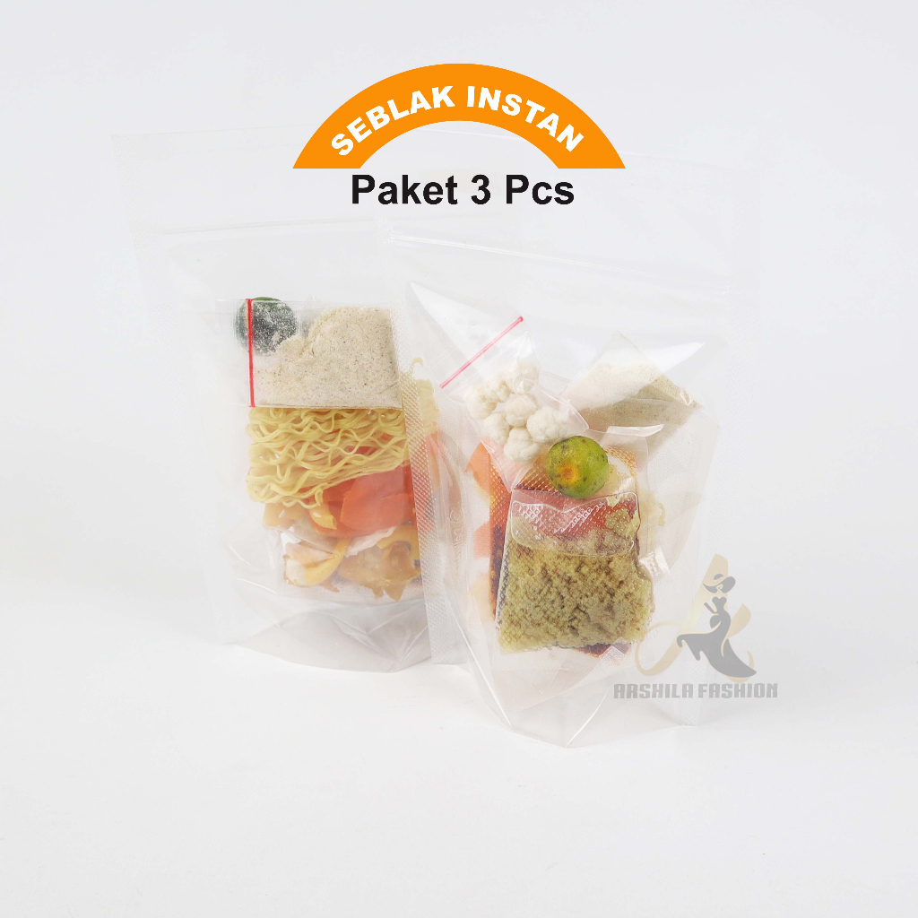 Jual Paket Hemat 3 Bungkus Seblak Instan Arshila | Shopee Indonesia