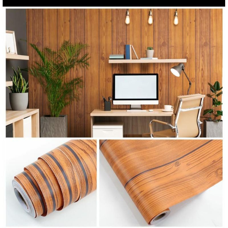 Jual Wallpaper Motif Serat Kayu Wallpaper Dinding Serat Kayu Wallpaper ...