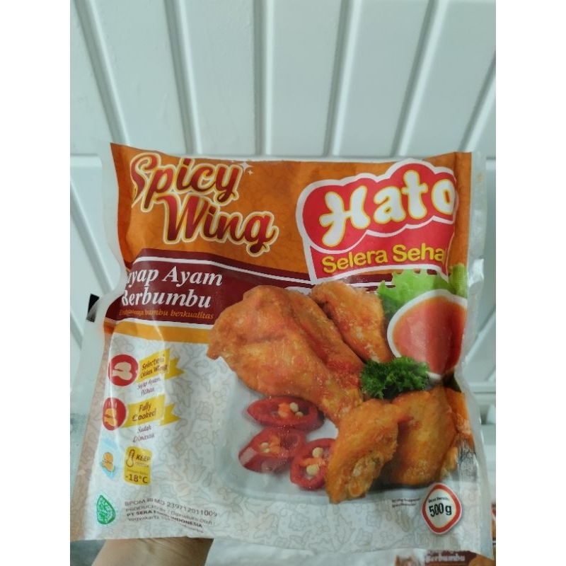 Jual Hato Spicy Wings uk 500 gr | Shopee Indonesia