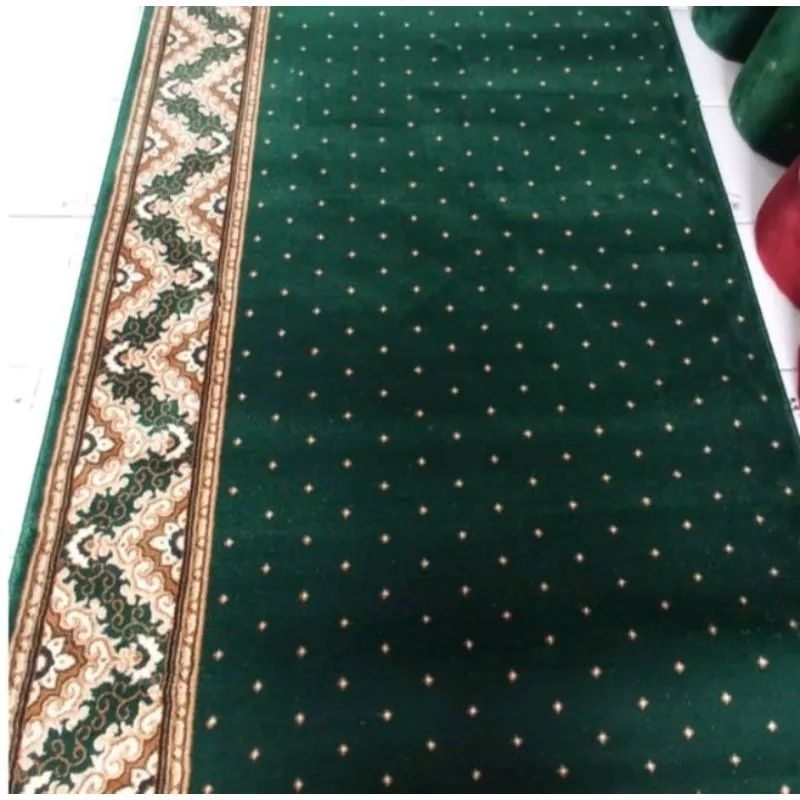 Jual Karpet Masjid Al Namaz tebal 15 mm Meteran / Sajadah / Karpet Mushola | Shopee Indonesia