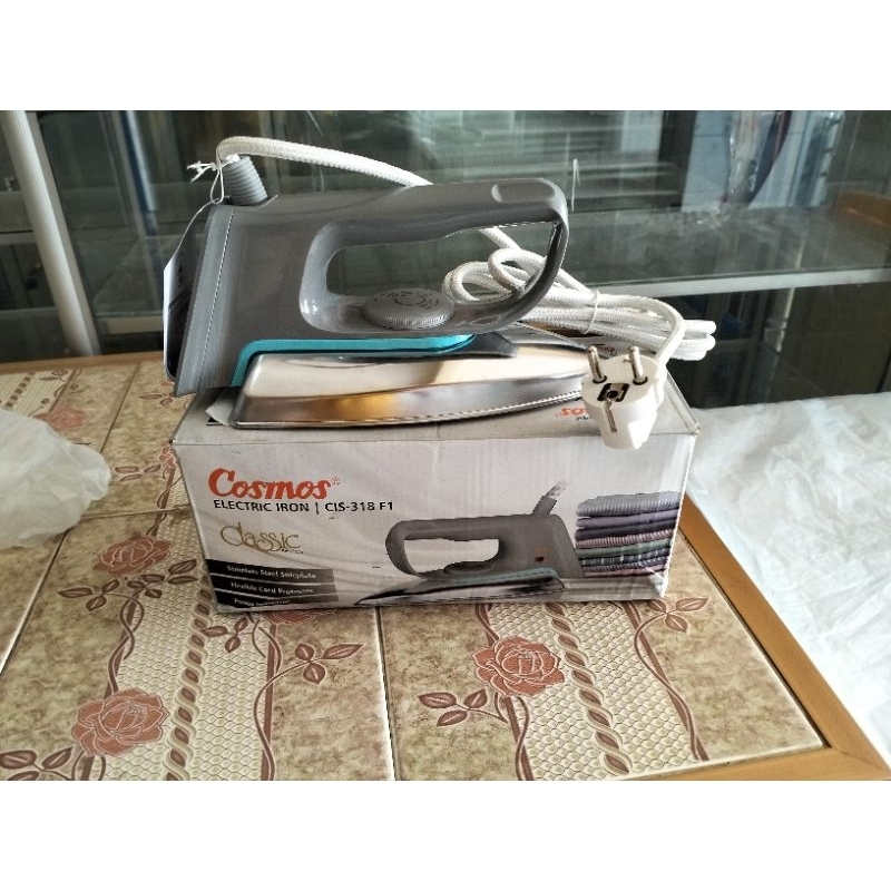 Jual Cosmos setrika Listrik stainless | Shopee Indonesia