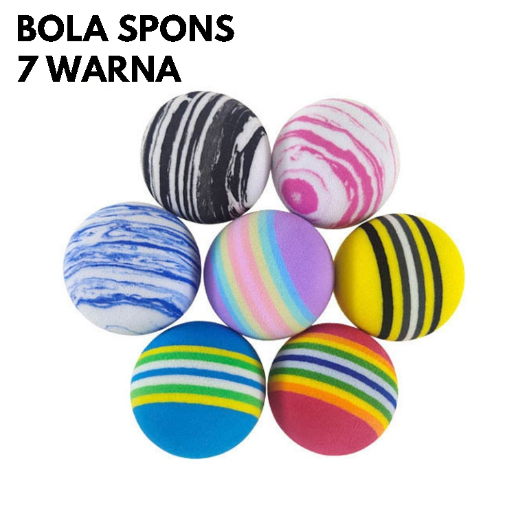 Jual Bola Golf Bahan Busa Spons Warna Pelangi Untuk Latihan | Shopee ...