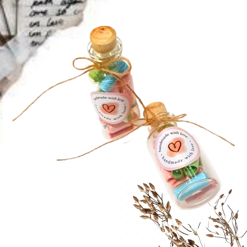 Jual Botol Wish kaca / Botol Surat Pesan Unik mini WISH JAR/ BOTOL WISH ...