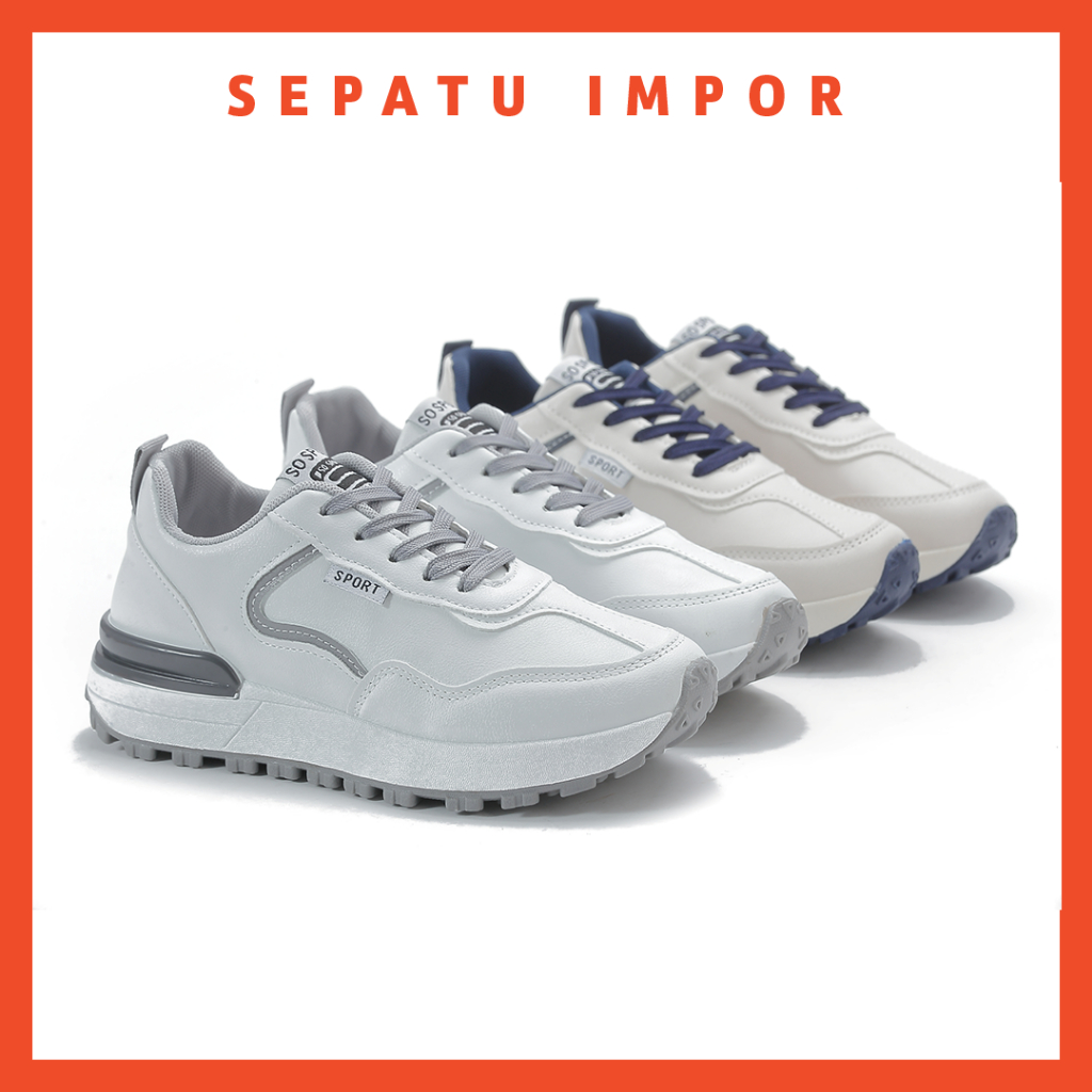 Jual Dokter Sepatu Import - Sepatu Sneakers Wanita Sport Shoes Import ...