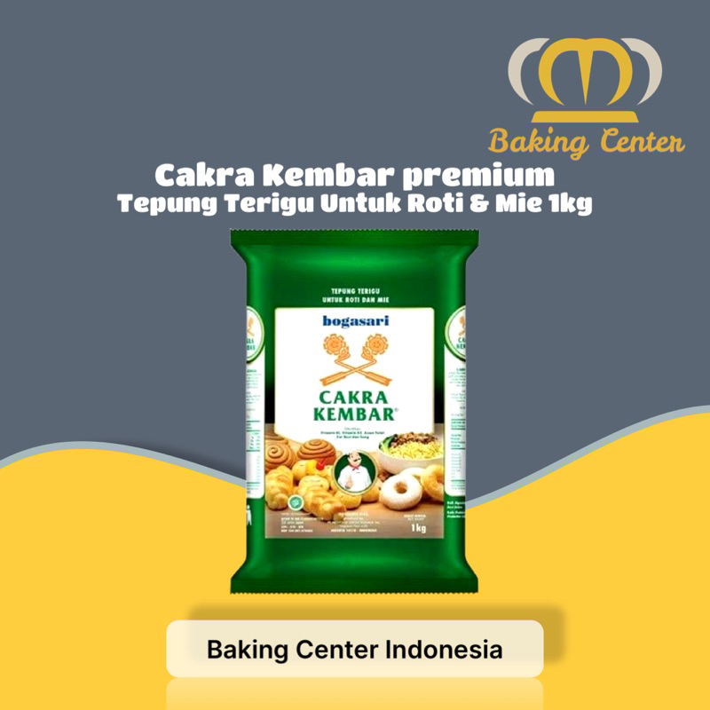 Jual Tepung Terigu Cakra Kembar Premium 1kg | Shopee Indonesia