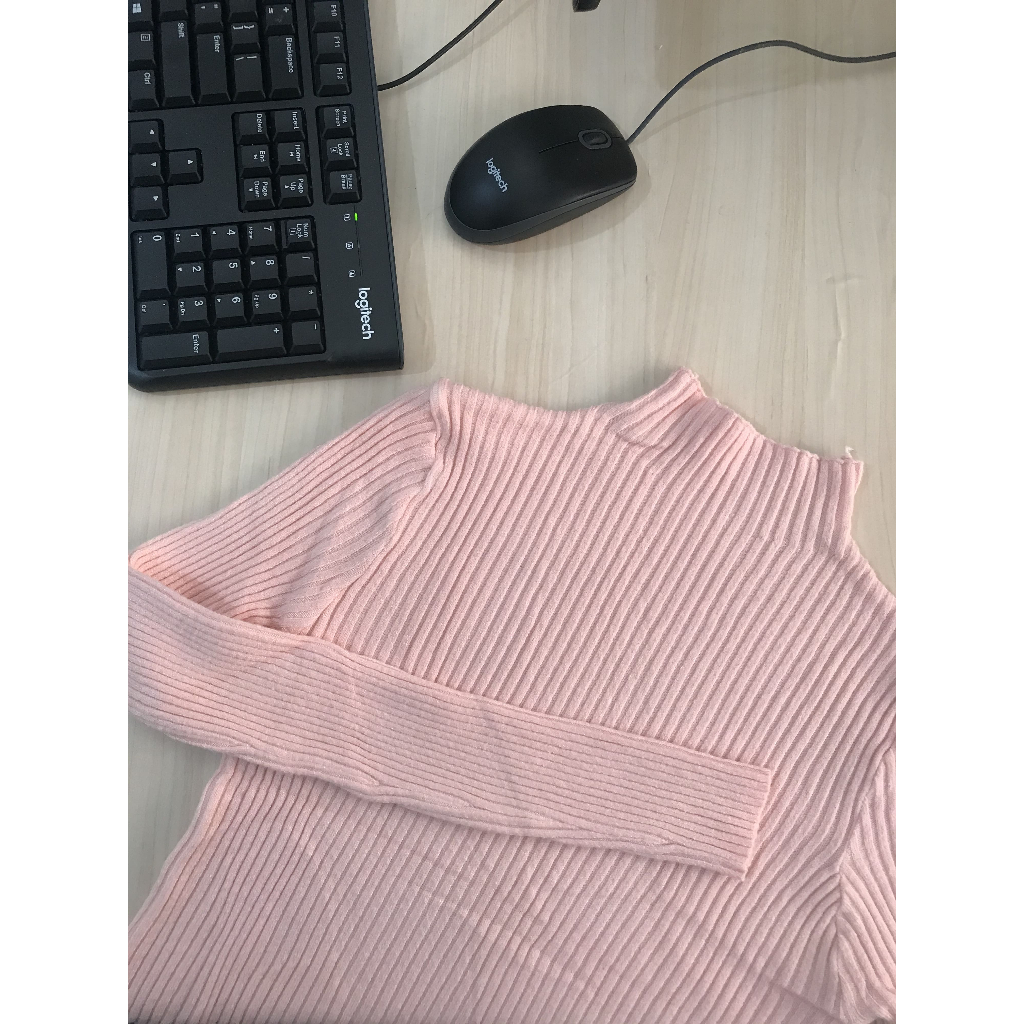 Jual AJWShop Inner Rajut Turtleneck Premium Lengan Panjang Import Bahan ...