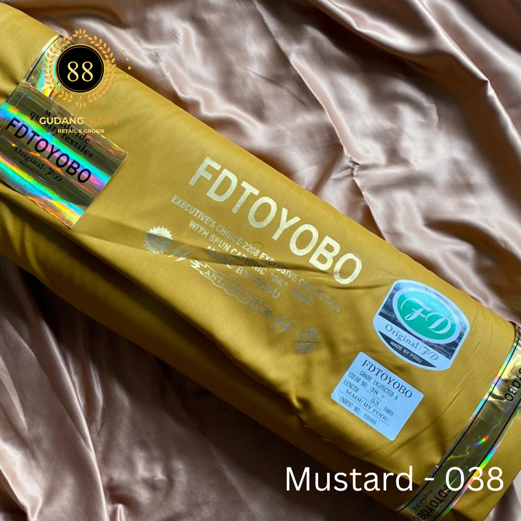 Jual Kain Katun Toyobo FD / Toyobo Royal Mix Original Made by Fodu ...