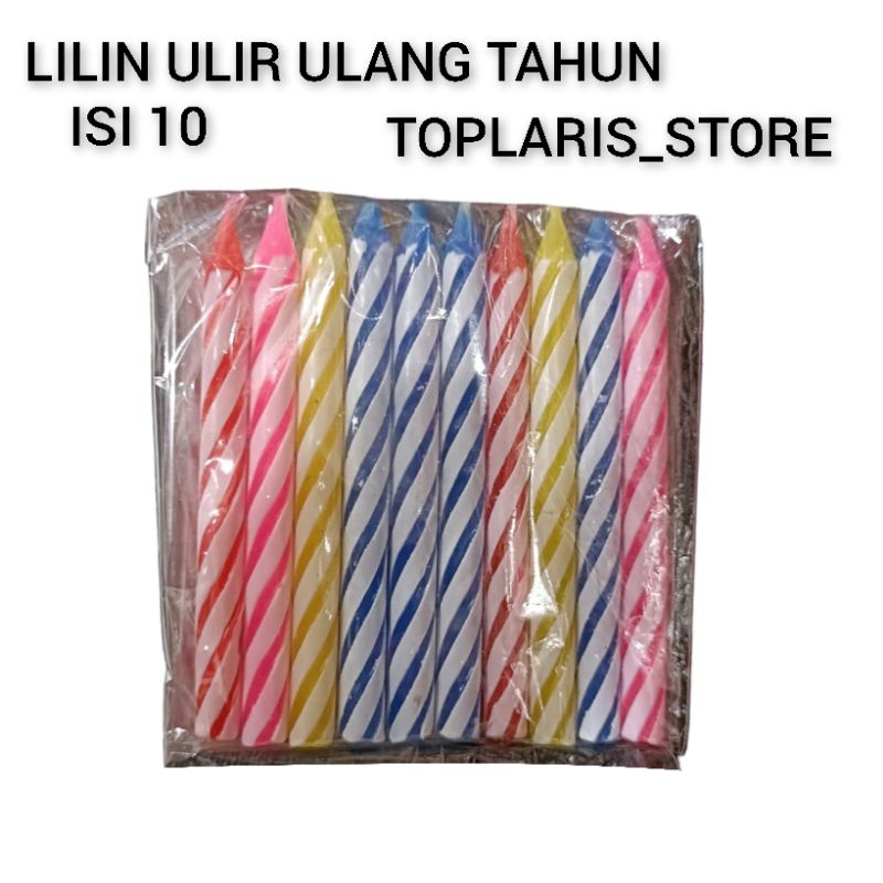 Jual Lilin Ulir Ulang Tahun | Shopee Indonesia