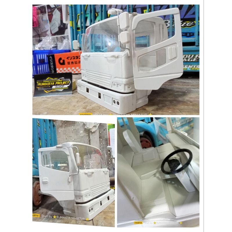 Jual Miniatur kabin truk tronton bisa riques model kabin | Shopee Indonesia