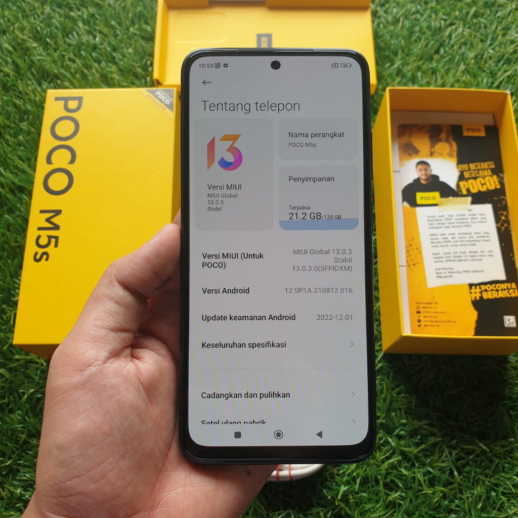 Jual POCO M5S SECOND 4/64 GB & 6/128 GB HP SECOND HP SEKEN HP BEKAS HP ...