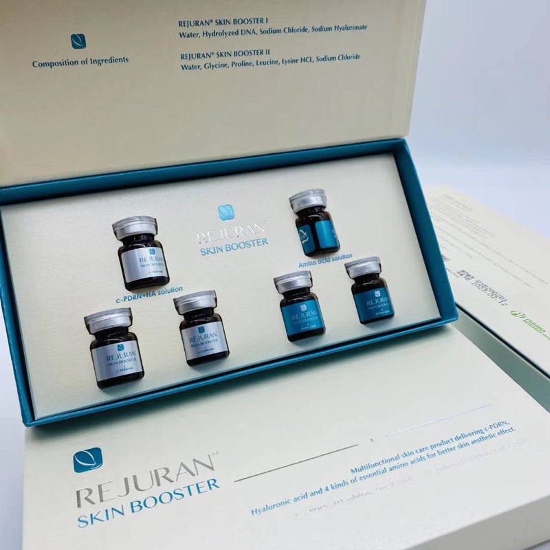 Jual REJURAN Skin Booster Serum 3+3 c-PDRN +HA Solution Amino Acid ...