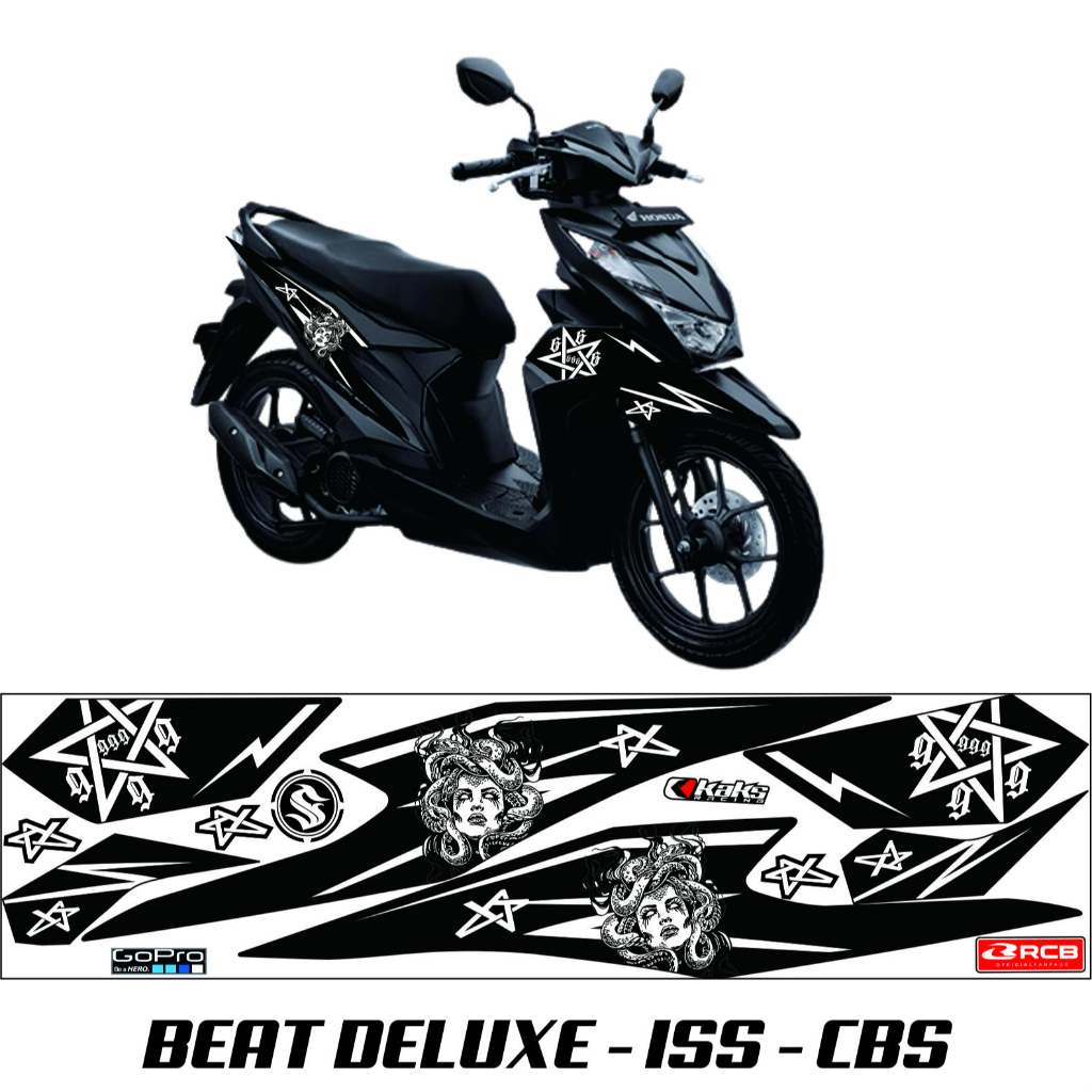 Jual STIKER BEAT-2023 DELUXE STRIPING MEDUSA BEAT FI VARIASI / LIS ...