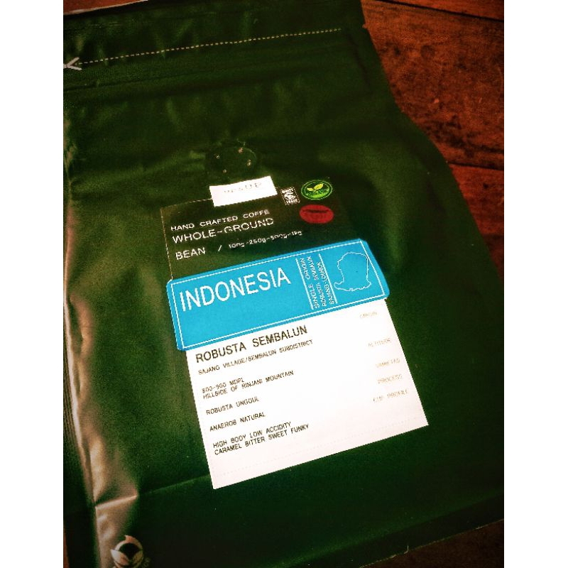 Jual Kopi Lombok Robusta Sembalun Anaerob 200g | Shopee Indonesia