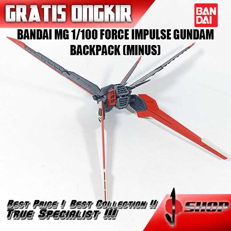 Jual BANDAI MG 1/100 FORCE IMPULSE GUNDAM BACKPACK (MINUS) MG703 ...