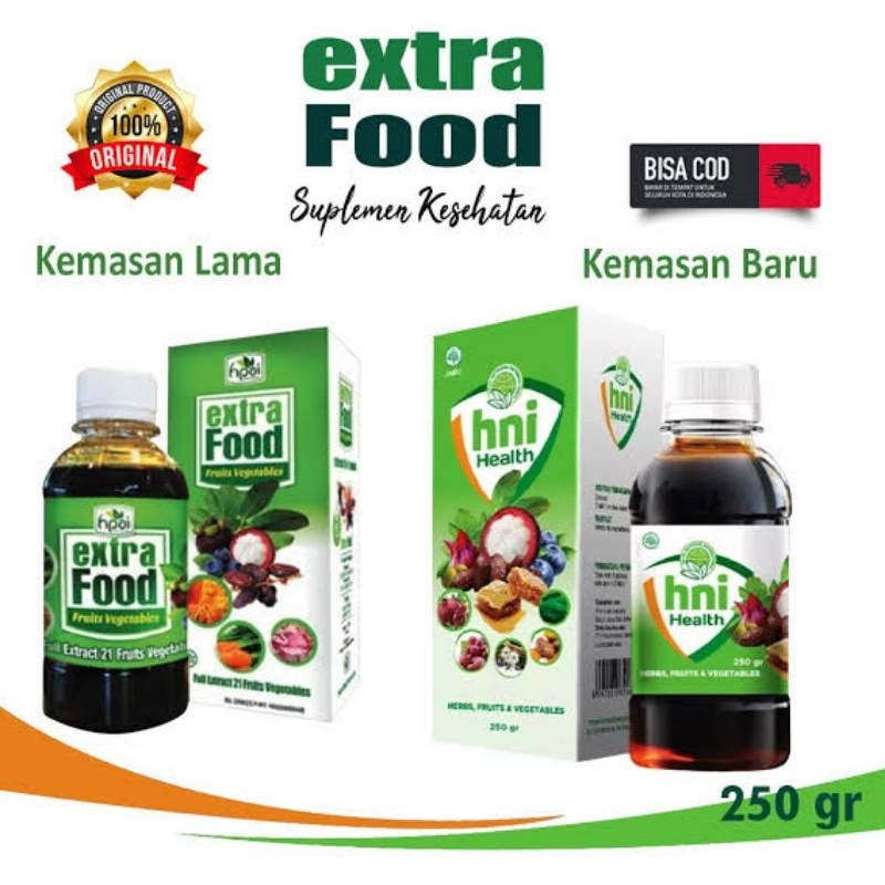 Jual EX FO EXFO EXTRAFOOD EXTRA FOOD HEALTH HEALTHY VITAMIN BUAH SAYUR ...
