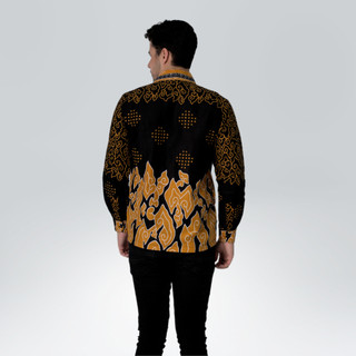 Jual BATIK TRUSMI Set Couple Tunik Batik Wanita Teku dan Kemeja Pria ...