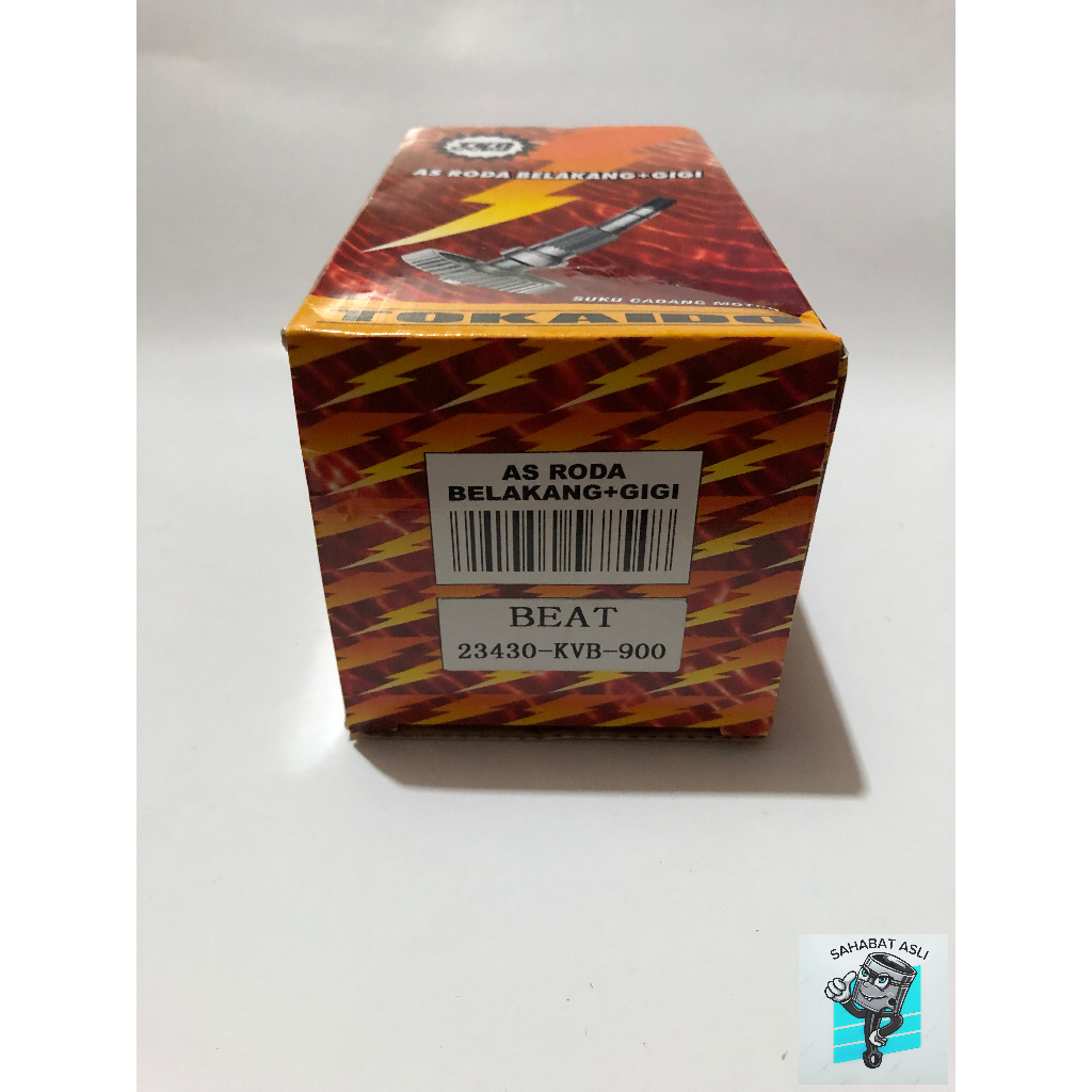 Jual AS RODA BELAKANG GIGI 45T BEAT VARIO SCOOPY SPACY KARBU TKD ...