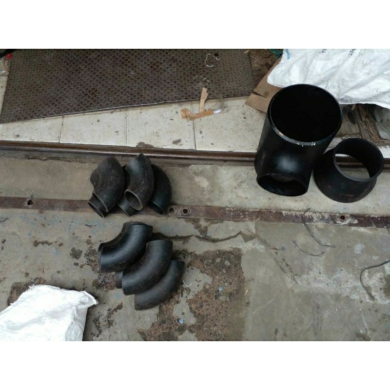 Jual elbow las sgp 5" 90° besi | Shopee Indonesia