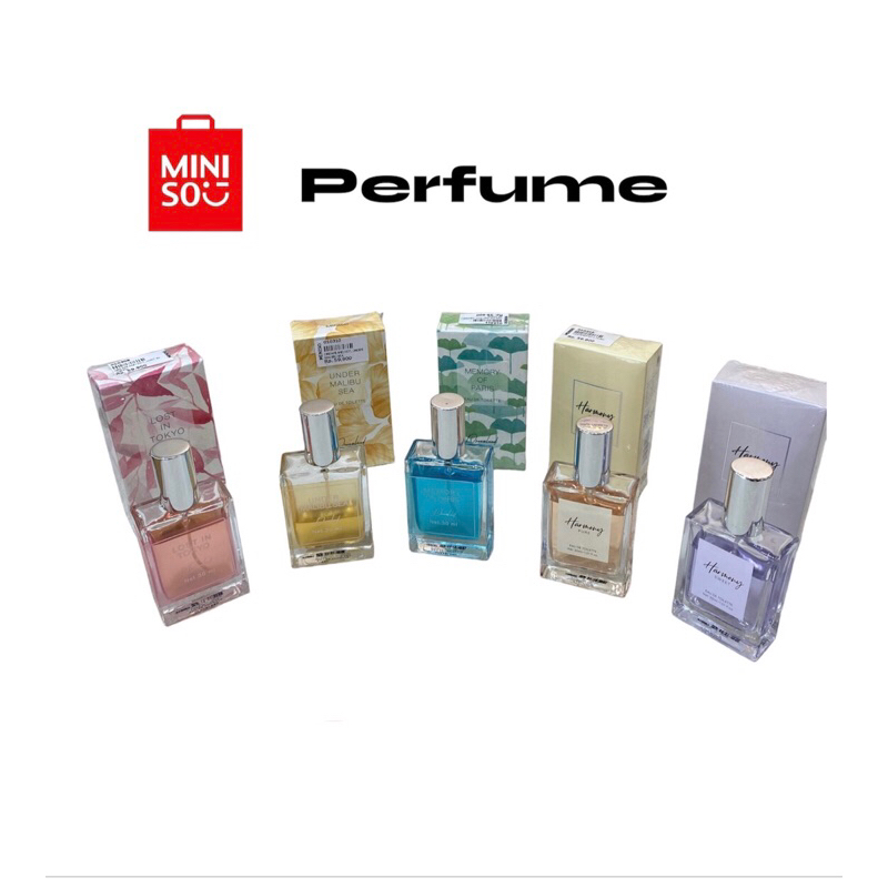 Jual MINISO parfum cewek dreamland dan harmony EDT cewek 30ml | Shopee ...