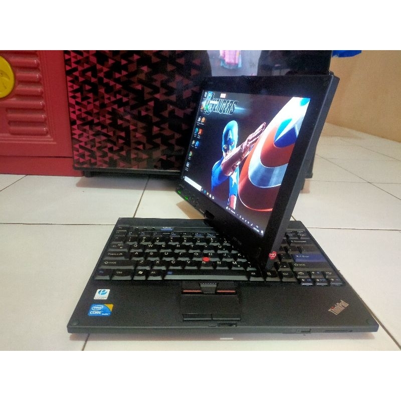 Jual laptop Lenovo ThinkPad X201 Tablet i7 gen 1 Ram 8GB SSD 256GB ...
