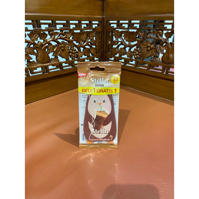 Jual Stella Fun & Fresh - Pengharum Mobil - (Caramel Machiato) | Shopee ...