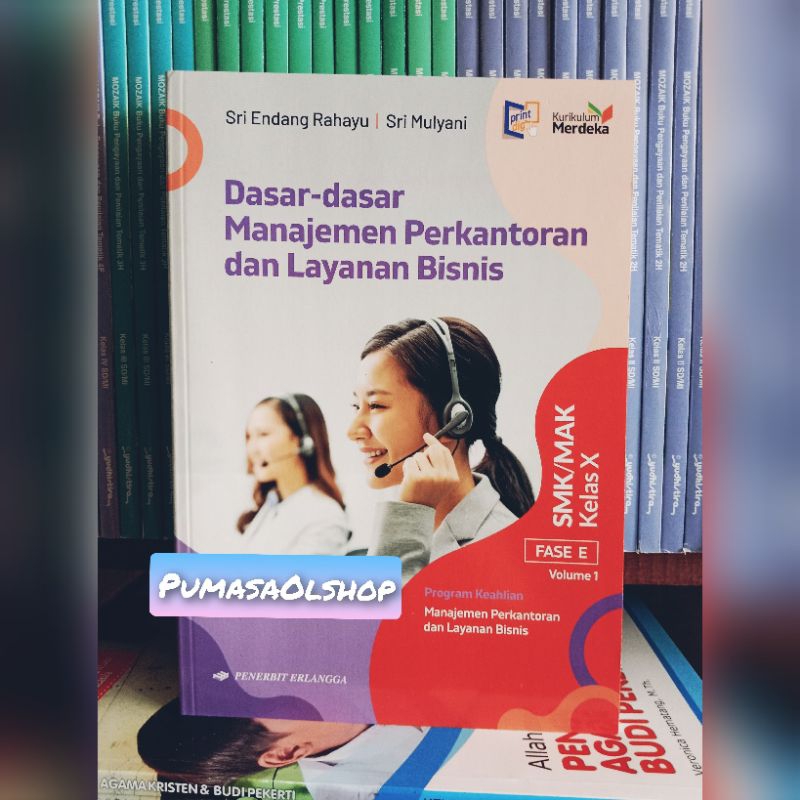 Jual DASAR-DASAR MANAJEMEN PERKANTORAN DAN LAYANAN BISNIS SMK/MAK KELAS 10 VOL 1 KURIKULUM ...