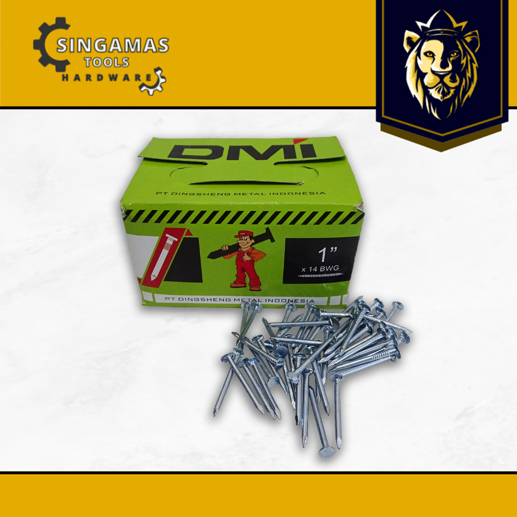 Jual DMI Paku GRC 1" - Calsiboard Nails 600 gr | Shopee Indonesia