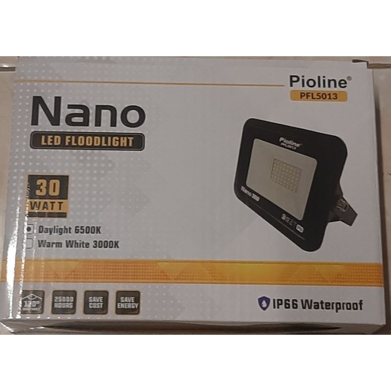 Jual Lampu Sorot LED PIOLINE NANO 30W/6500K | Shopee Indonesia
