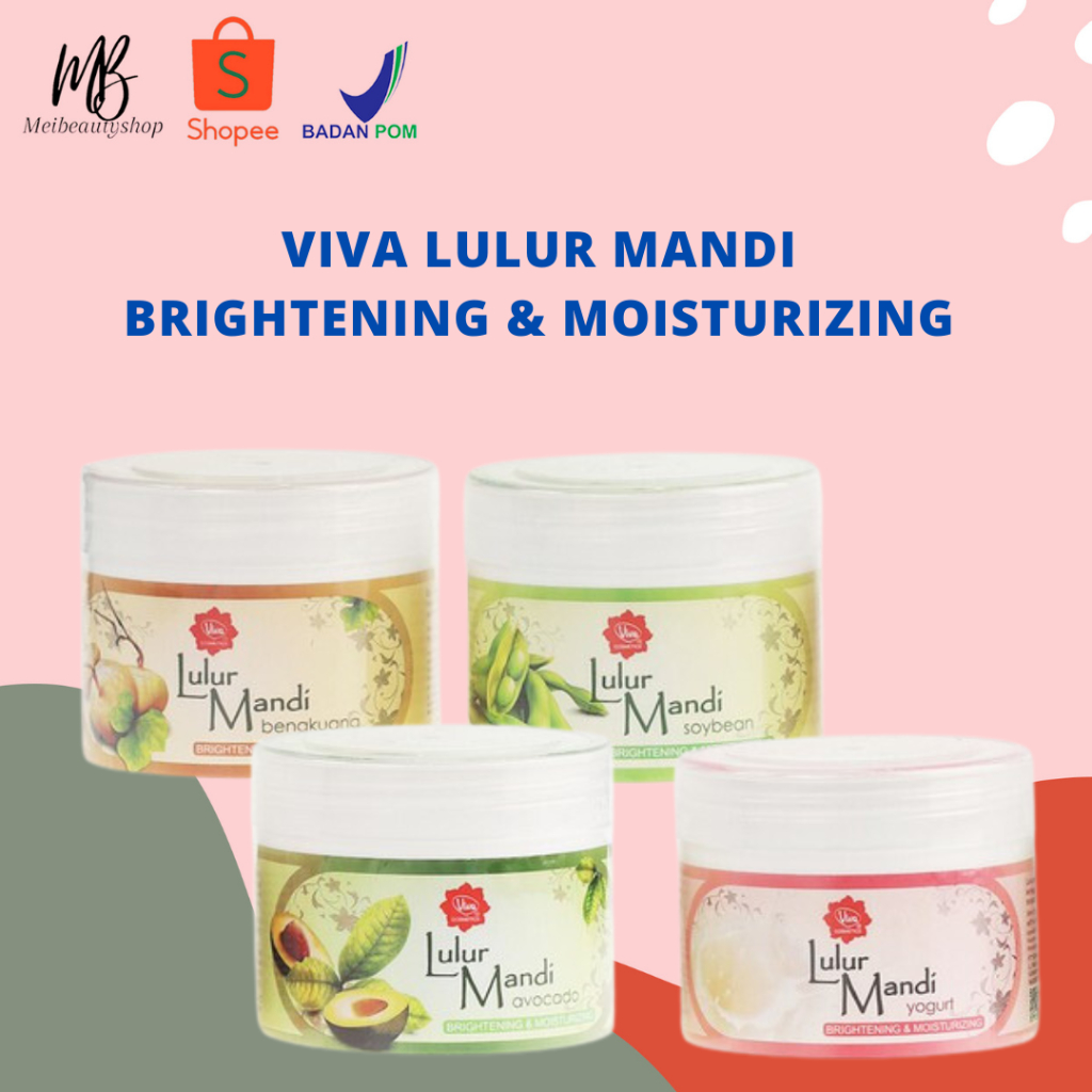Jual Viva Lulur Mandi Brightening & Moisturizing | Shopee Indonesia