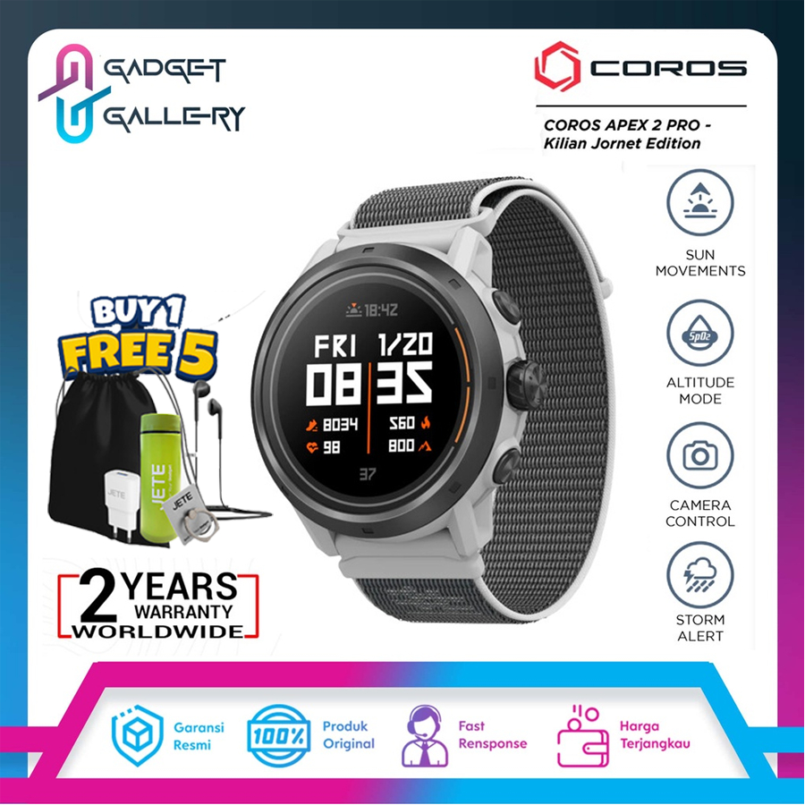Jual Coros Apex 2 Pro GPS Outdoor SmartWatch Kilian Jornet Edition Garansi Resmi | Shopee Indonesia