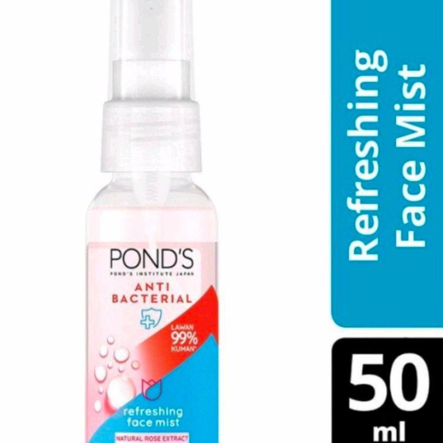 Jual POND'S Antibacterial Face Mist Spray 50 ml | Shopee Indonesia